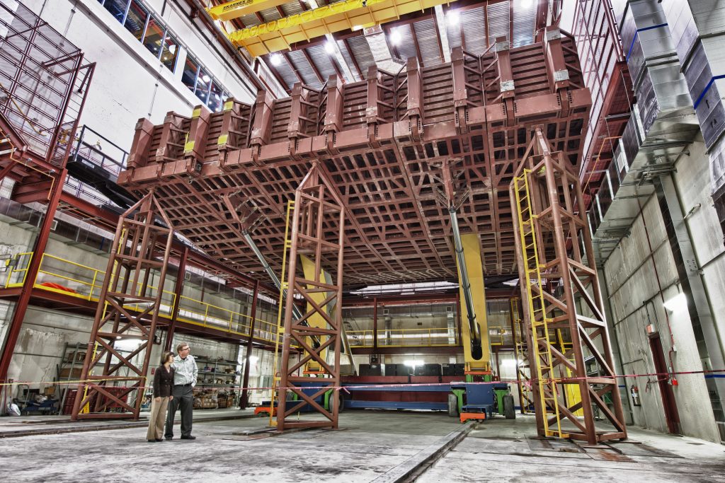Crews complete first block of North America’s most advanced neutrino ...