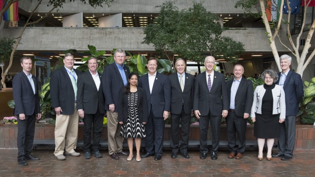 Delegation from the House Science Committee visits Fermilab