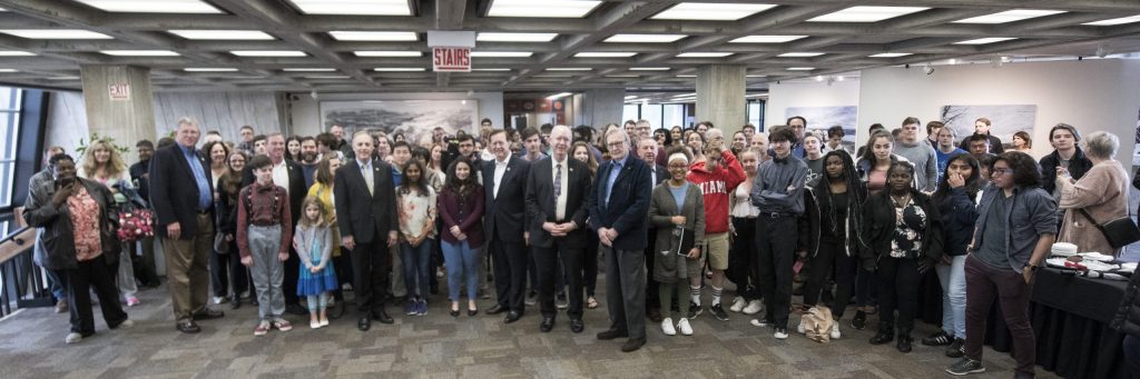 Delegation from the House Science Committee visits Fermilab