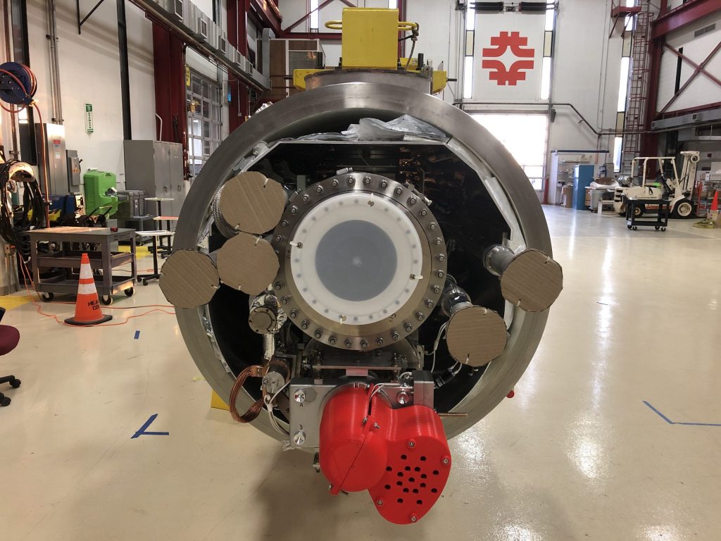 Fully assembled vCM at workstation 6 - ready for transportation to CMTS ...