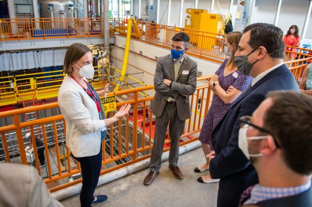 Fermilab welcomes British Consul General and UKRI-STFC delegation