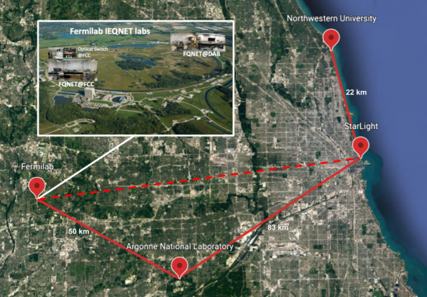 Nobel-winning experiment enables Fermilab-led quantum network