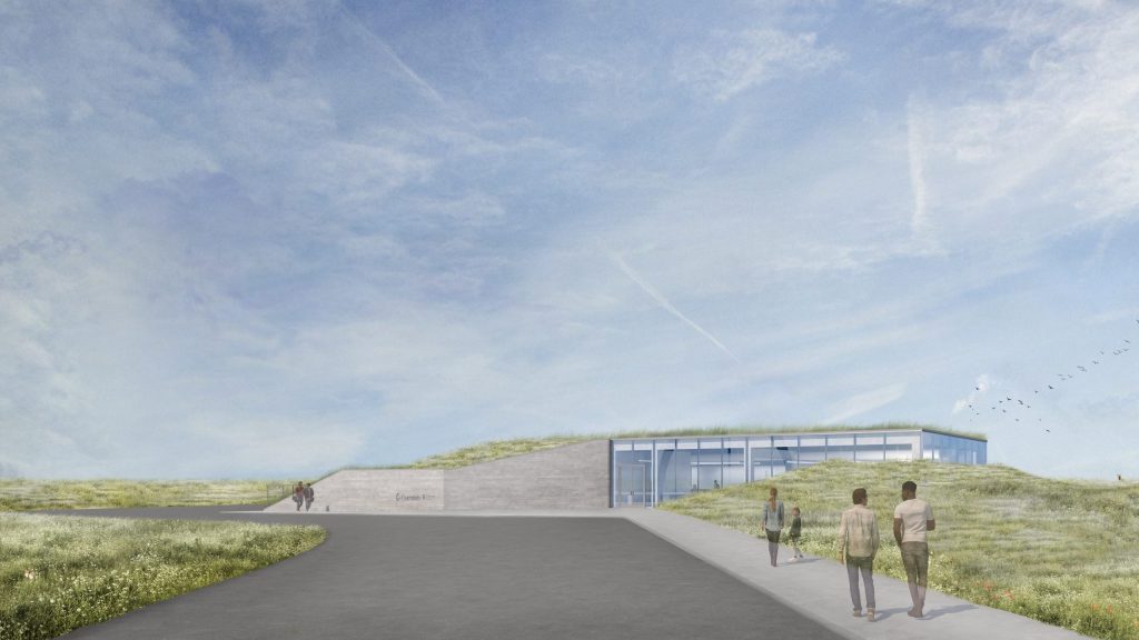 Work begins for new Fermilab Welcome and Access Center