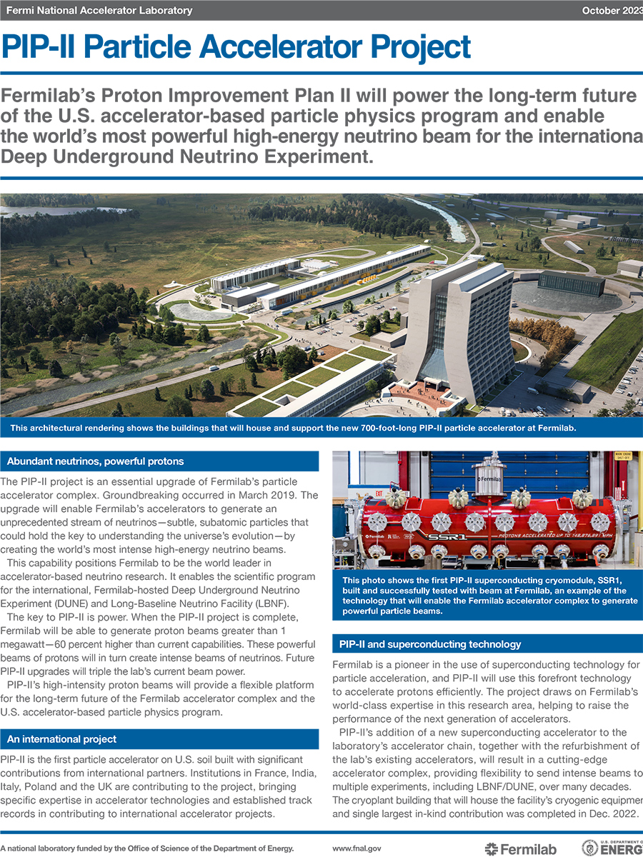 PIP-II Particle Accelerator Project