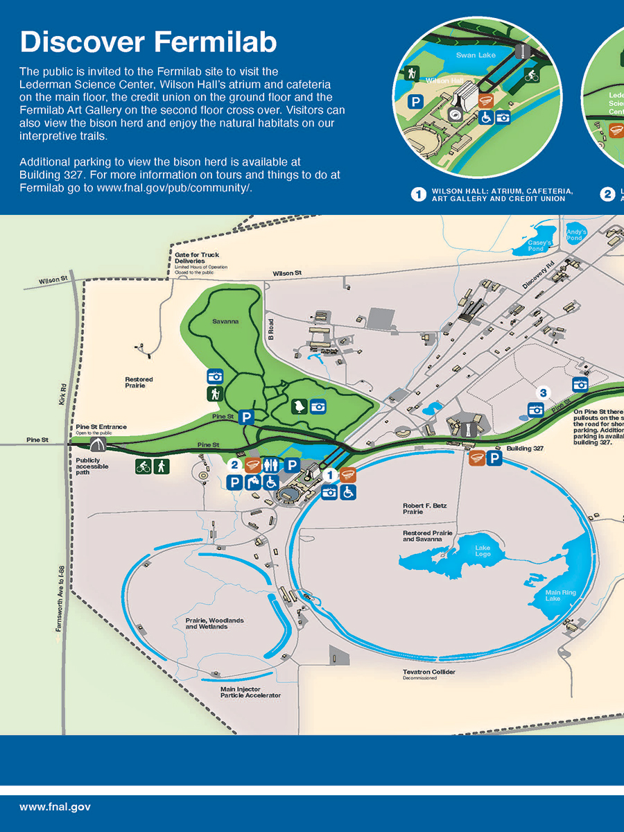 Fermilab Site Map