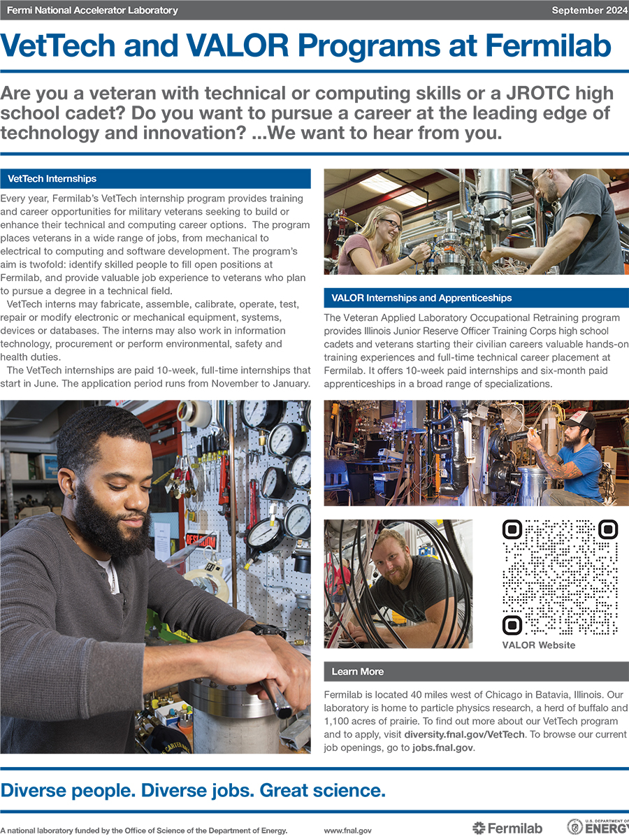 VetTech and VALOR programs